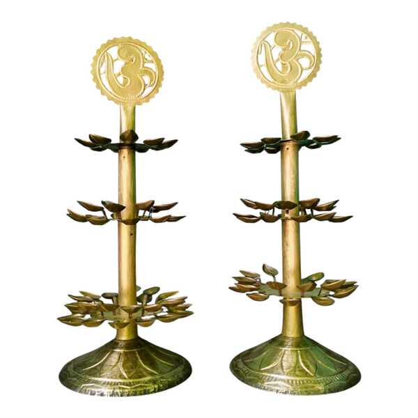 Brass Diya Stand
