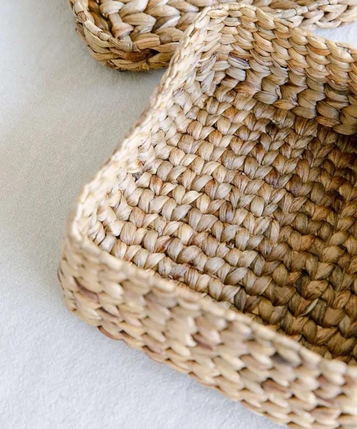 Grass Basket With Lid