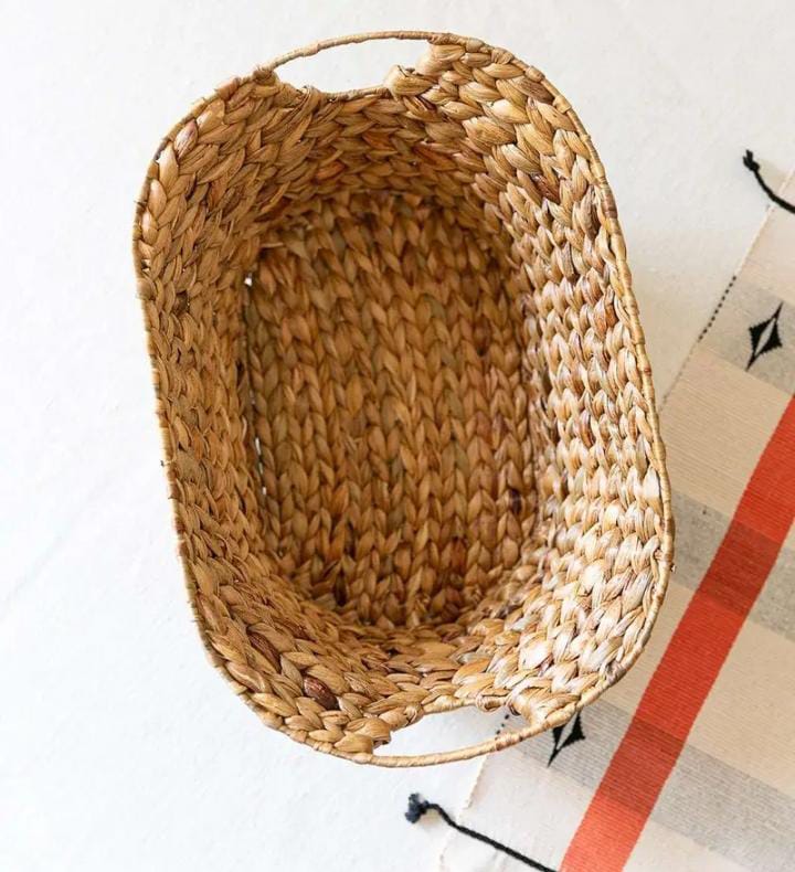 Water Grass Oval Basket